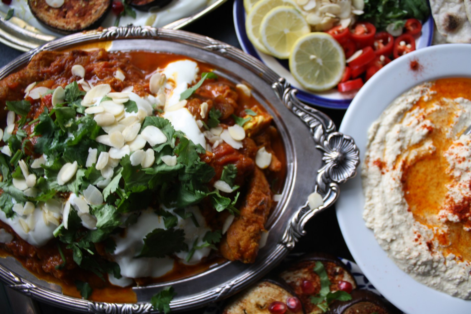 Cook for Syria, Lamb Meatballs and Spiced Aubergine – Wish to Dish