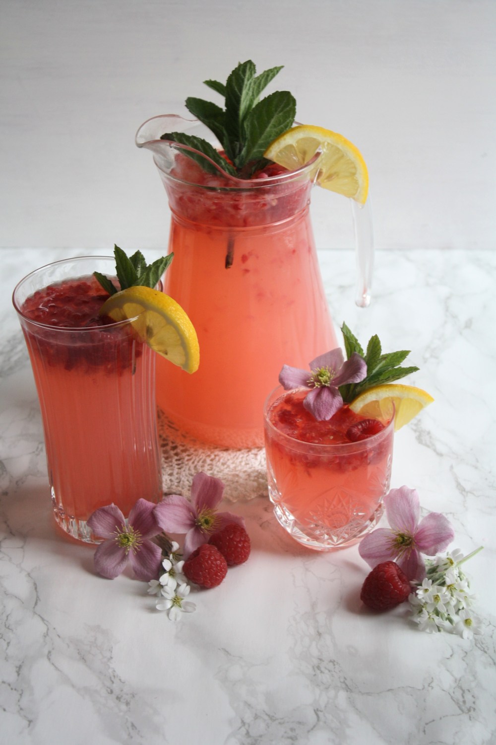 Raspberry Lemonade Fizz – Wish to Dish